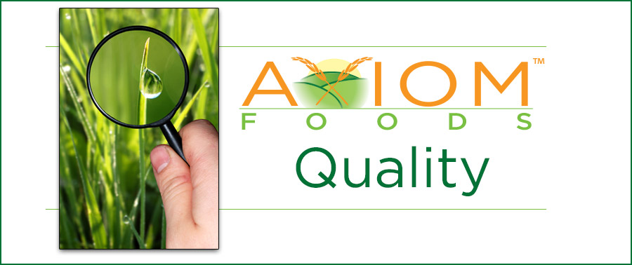 Quality - Axiom Foods
